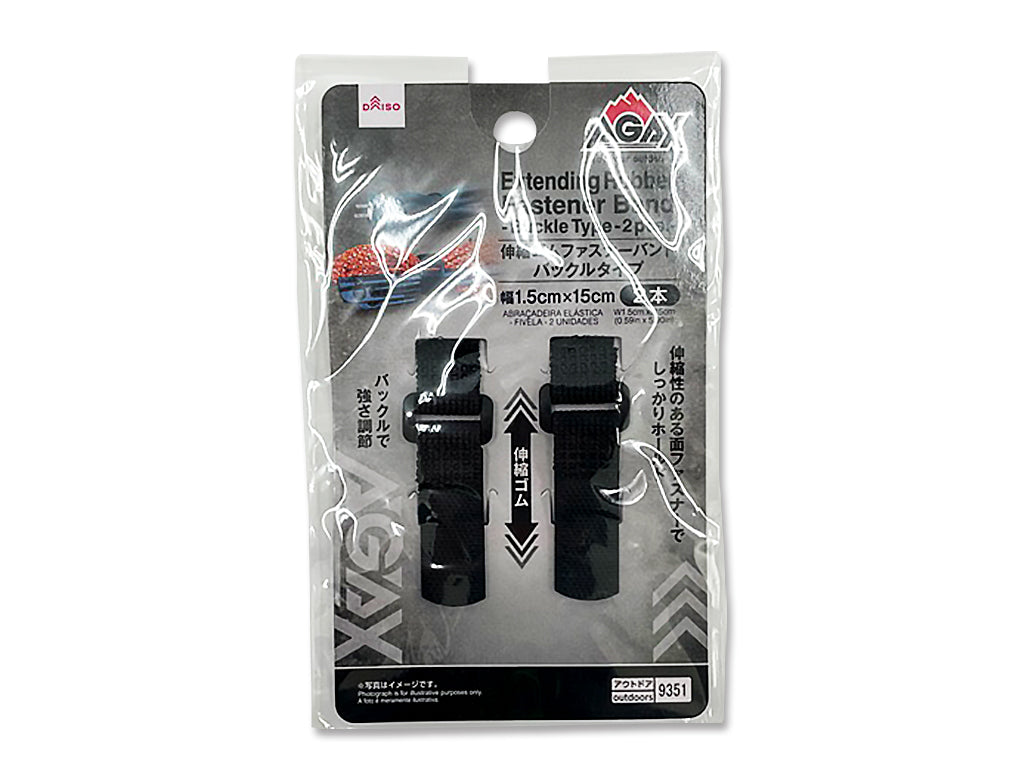 原産国:中国 材質:バックル:ポリアセタール、面ファスナー(ループ部):ポリエステル、ナイロン、面ファスナー(フック部):ナイロン 商品サイズ
